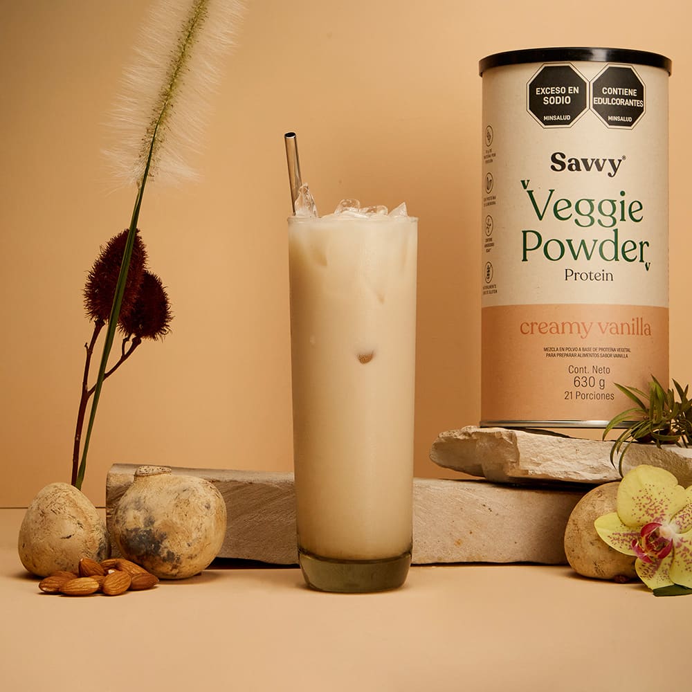 Veggie Powder creamy vanilla 30gr | Proteína vegana en polvo en sachet ...